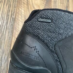 Merrell | Shoes | Merrell Leather Wool Dress Boots Wm 8 | Poshmark